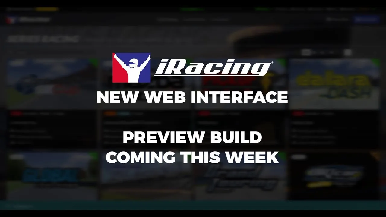 La nueva interfaz de iRacing disponible esta semana - simRacer.es