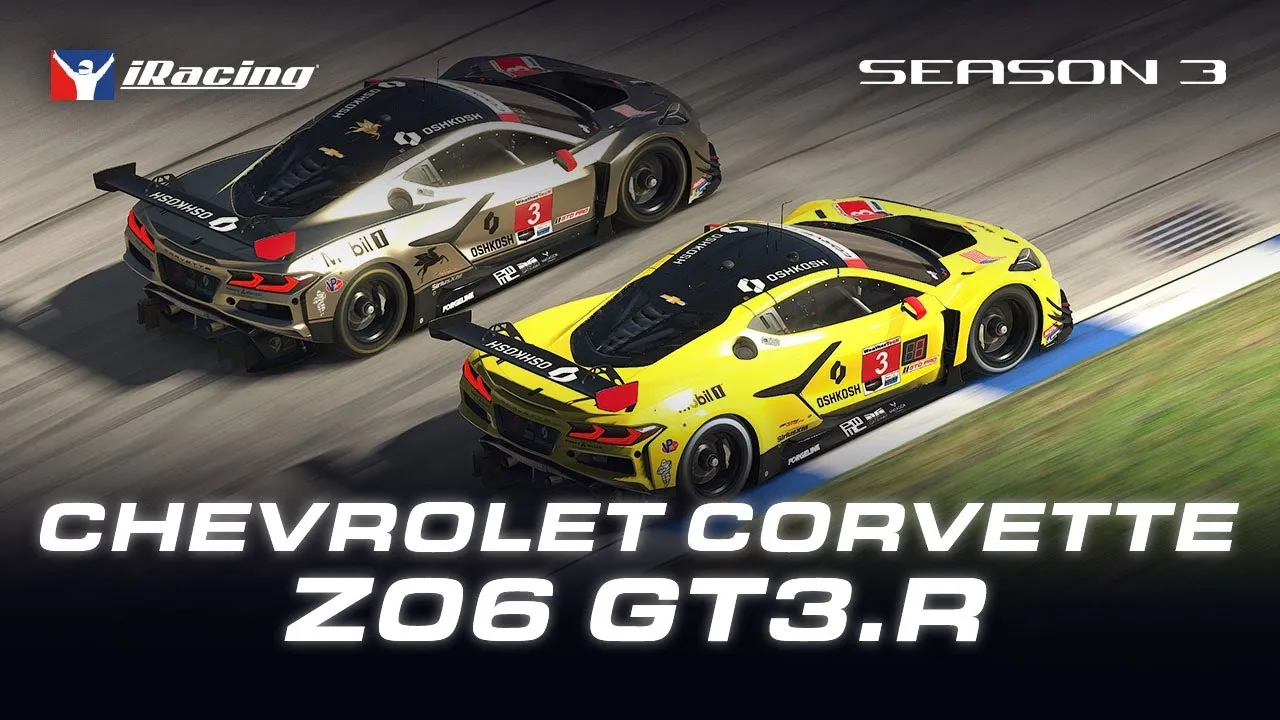 iRacing presenta el Chevrolet Corvette Z06 GT3.R - simRacer.es