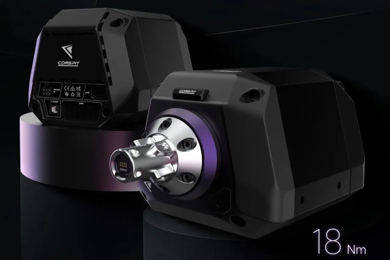 Conspit revela sus nuevas bases Direct Drive - simRacer.es